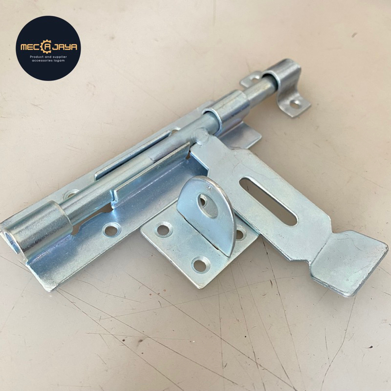 Jual slot samping sedang untuk pintu pagar besi & kayu , bahan besi as ...