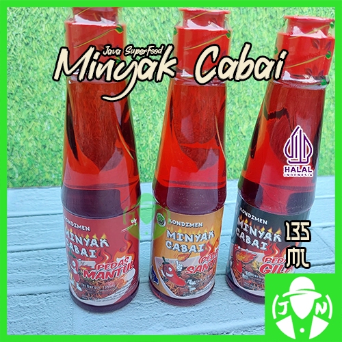 Jual JAVA SuperFood Minyak Cabai Chilli Oil 135 ml Pedas Santuy Pedas ...
