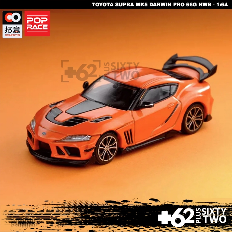 Jual Xcartoys Pop Race Toyota Supra MK5 Darwin Pro 66G NWB 1:64 Diecast ...