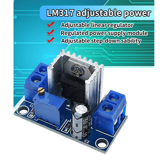 Jual Module Modul LM317 LM 317 Power Supply Step down Buck Converter DC TO DC Adjustable ...
