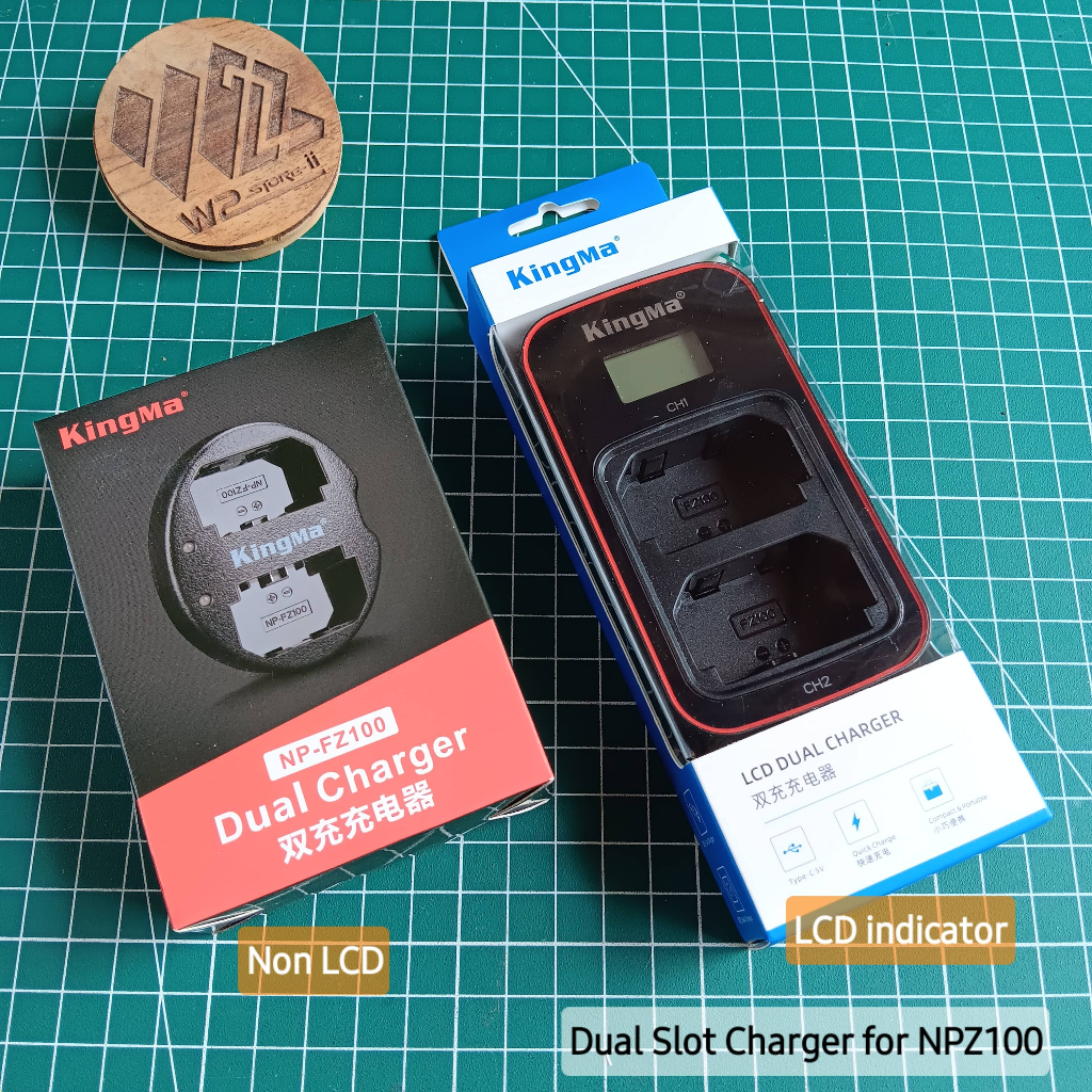 Jual Kingma charger Sony NP - FZ100 for sony a7iii a7iv a9 a7riii dual ...