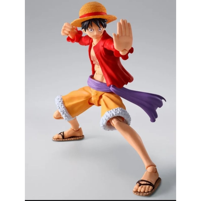 Jual SHF One Piece D Monkey Luffy Recast Figure | Shopee Indonesia