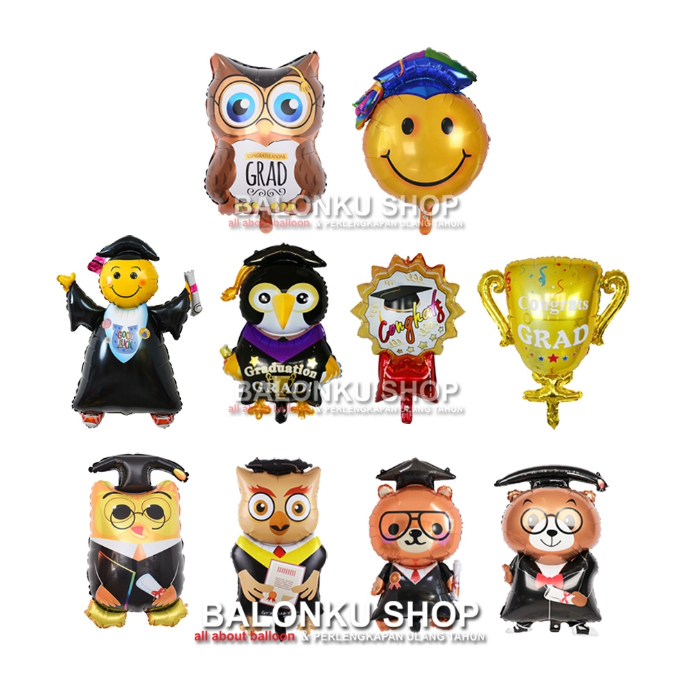 Jual Balon Foil Graduation Sarjana / Balon Graduation / Balon Wisuda ...