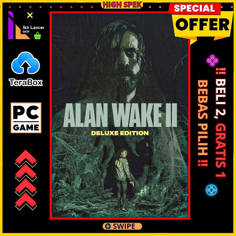 Jual Alan Wake 2 Deluxe Edition - PC LAPTOP GAMES - CARA INSTALL MUDAH ...