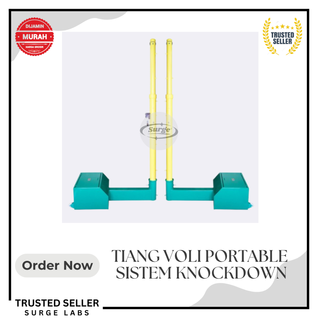Jual Tiang Voli Portable - Sistem Knockdown, Pemberat Pasir kap 260kg ...