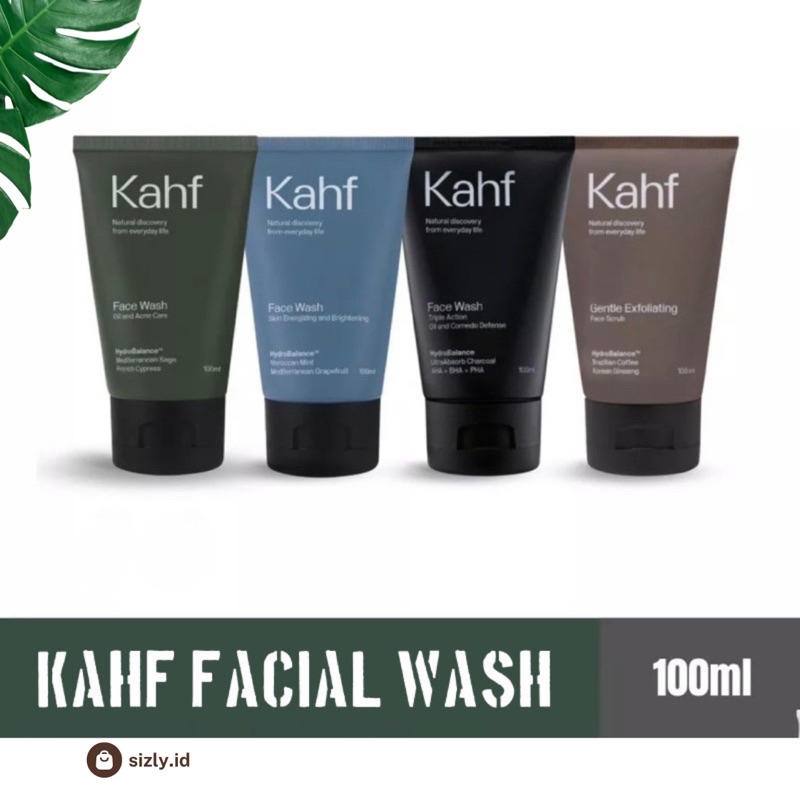 Jual Kahf Face Wash & Face Scrub 100ml - All Variant | Shopee Indonesia