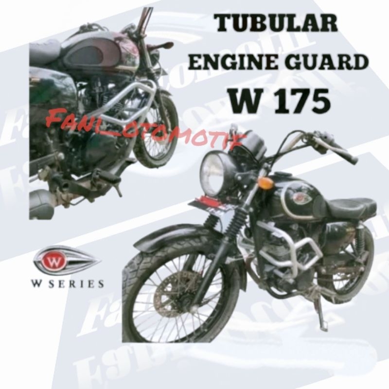 Jual Crashbar Kawasaki W175 Engine guard Kawasaki W175. | Shopee Indonesia