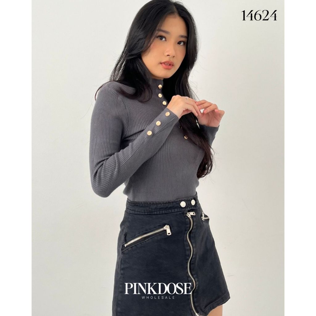 Jual ASN COLLECTION - Atasan Rajut Korean Style Wanita Premium Import ...