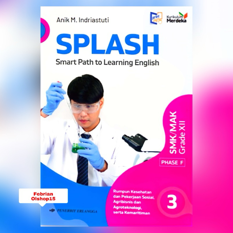 Jual BUKU SPLASH SMART PATH TO LEARNING ENGLISH SMK/MAK KELAS 12 (XII ...