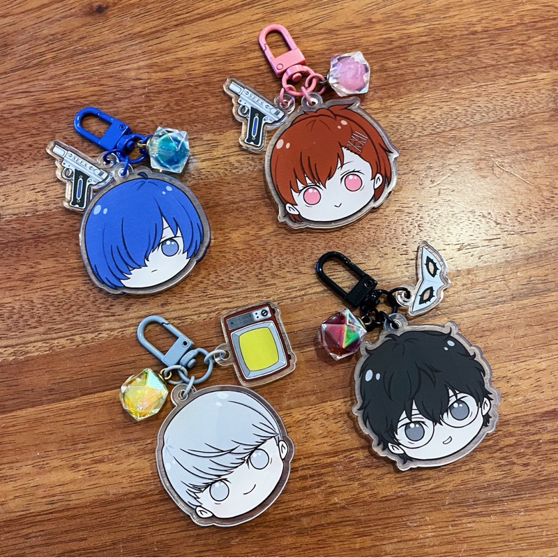 Jual Persona 3 4 5 Main Character Acrylic Keychain with Charms | Shopee ...