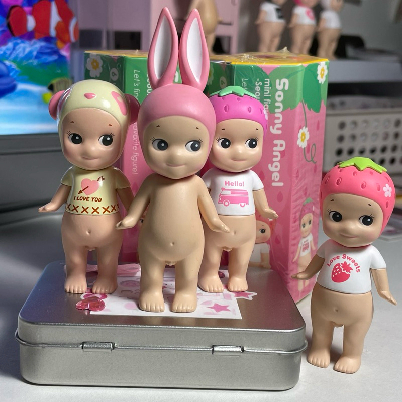 Jual Sonny angel rabbit reg ref strawberry seoul love sweets dan hello ...