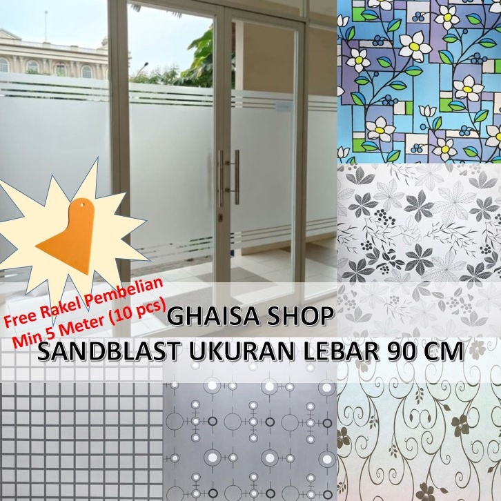 Jual Harga Max Sticker Sunblast Glass Sticker Kaca Film Lebar 9cm ...