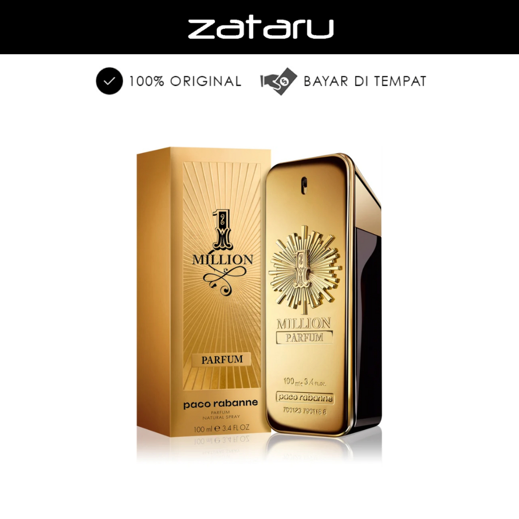 Jual Paco Rabanne One Million Man (Parfum) - 100 ML | Shopee Indonesia