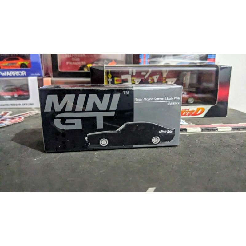 Jual Diecast Mini GT Nissan Skyline Kenmeri Liberty Walk Matt Black no 655 Segel | Shopee Indonesia