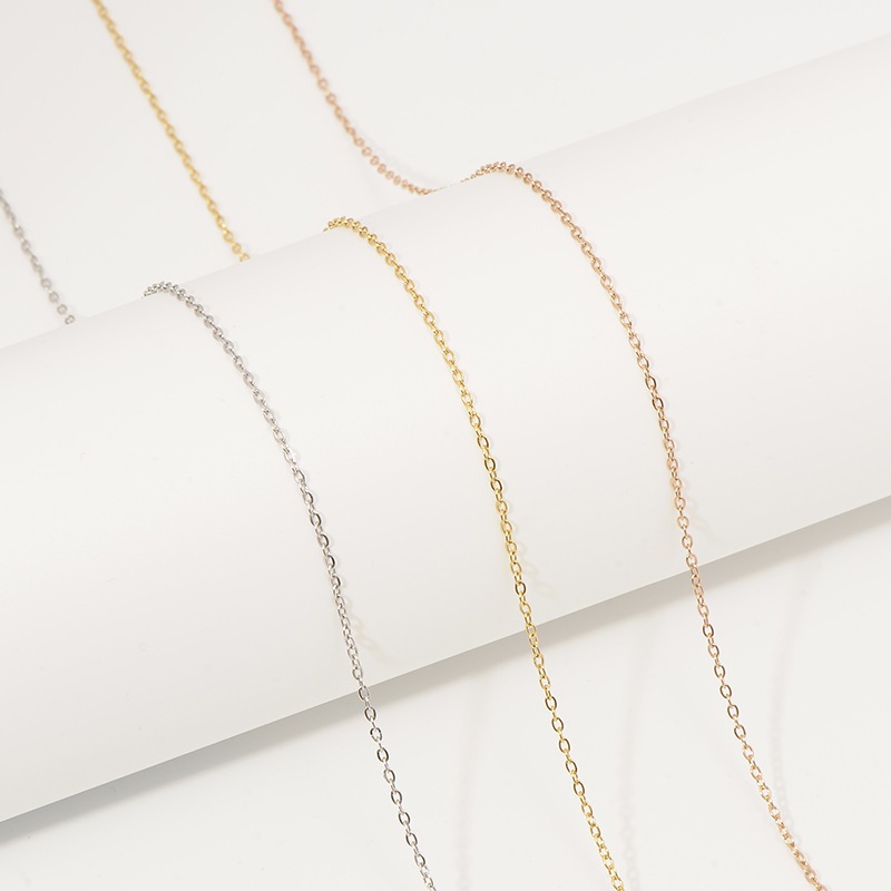 Jual COD Kalung Nori Kecil Titanium Anti Karat 40&50cm Termurah ...