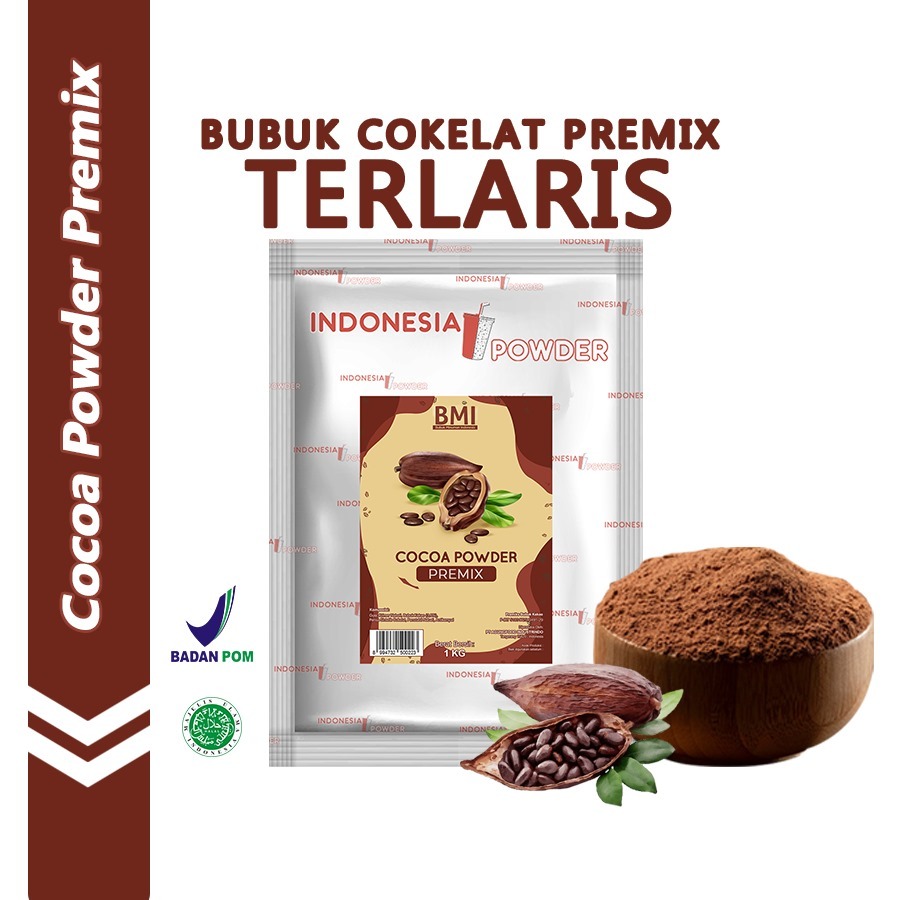 Jual Cocoa Powder Coklat Bubuk Premix Chocolate Powder Plain Tanpa Gula ...