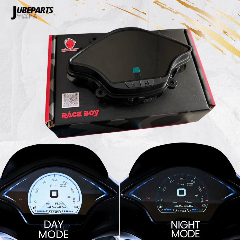 Jual RACEBOY Digital Speedometer Speedo Race Boy Vespa Sprint Primavera ...