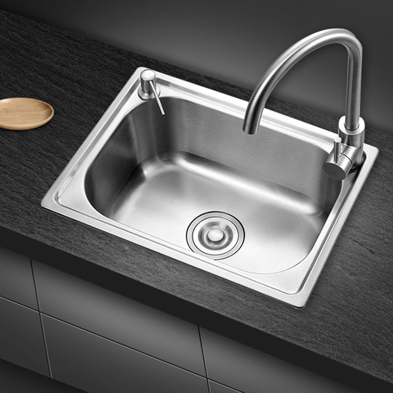 Jual 5040 Paket Kitchen Sink BLACK Bak Cuci Piring Stainless Hitam Bak ...