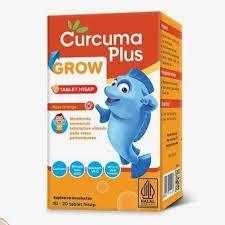 Jual Curcuma Plus Grow Tablet Hisap Rasa Orange @20tab | Shopee Indonesia