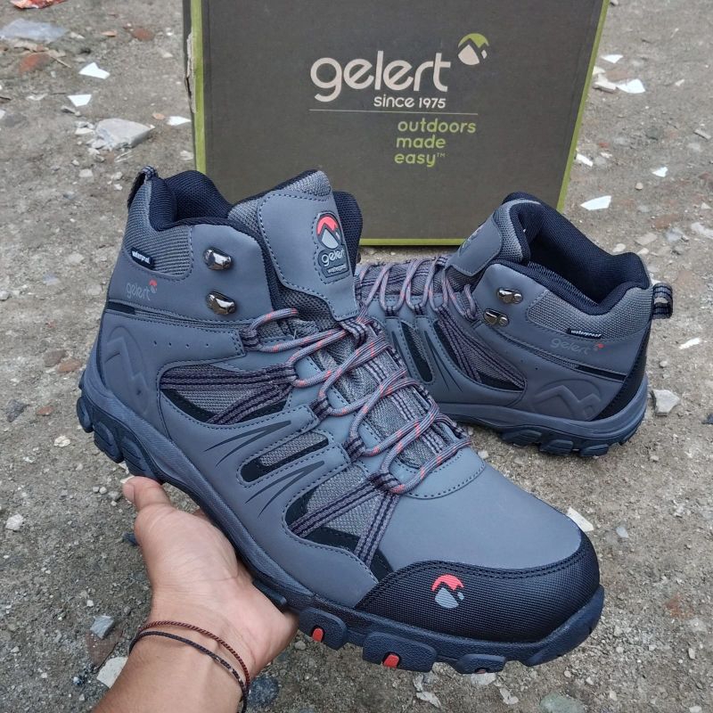 Jual sepatu tracking sepatu ourdoor sepatu gunung gelert original big ...