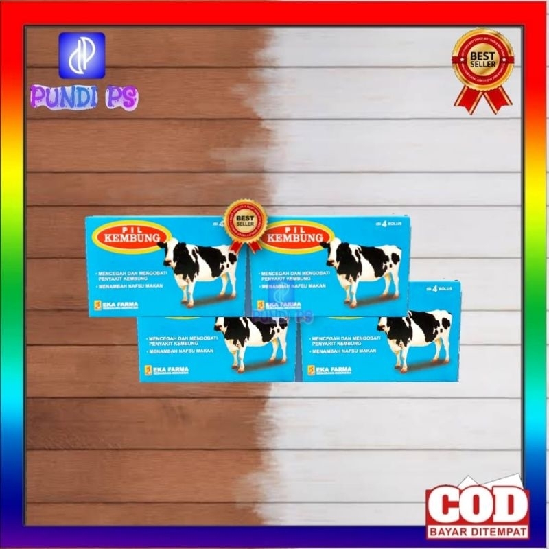 Jual PIL KEMBUNG Sapi Eka Farma isi 4 Pil Kembung Sapi Kambing Domba ...