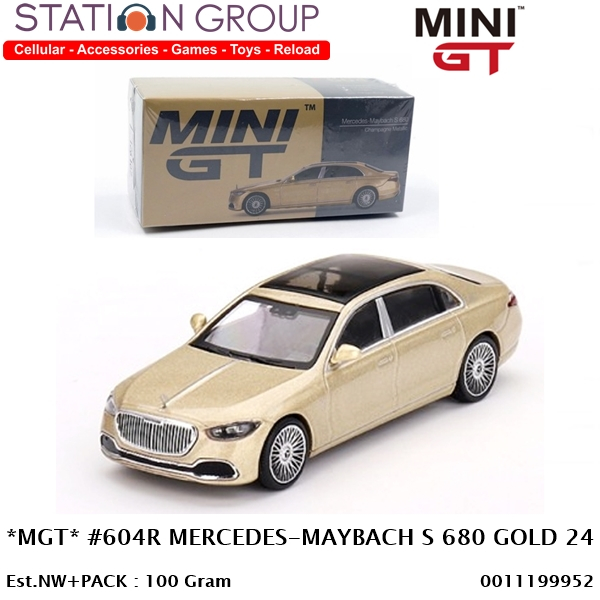Jual MINI GT #604R MERCEDES-MAYBACH S 680 GOLD 24 - DIECAST | Shopee ...
