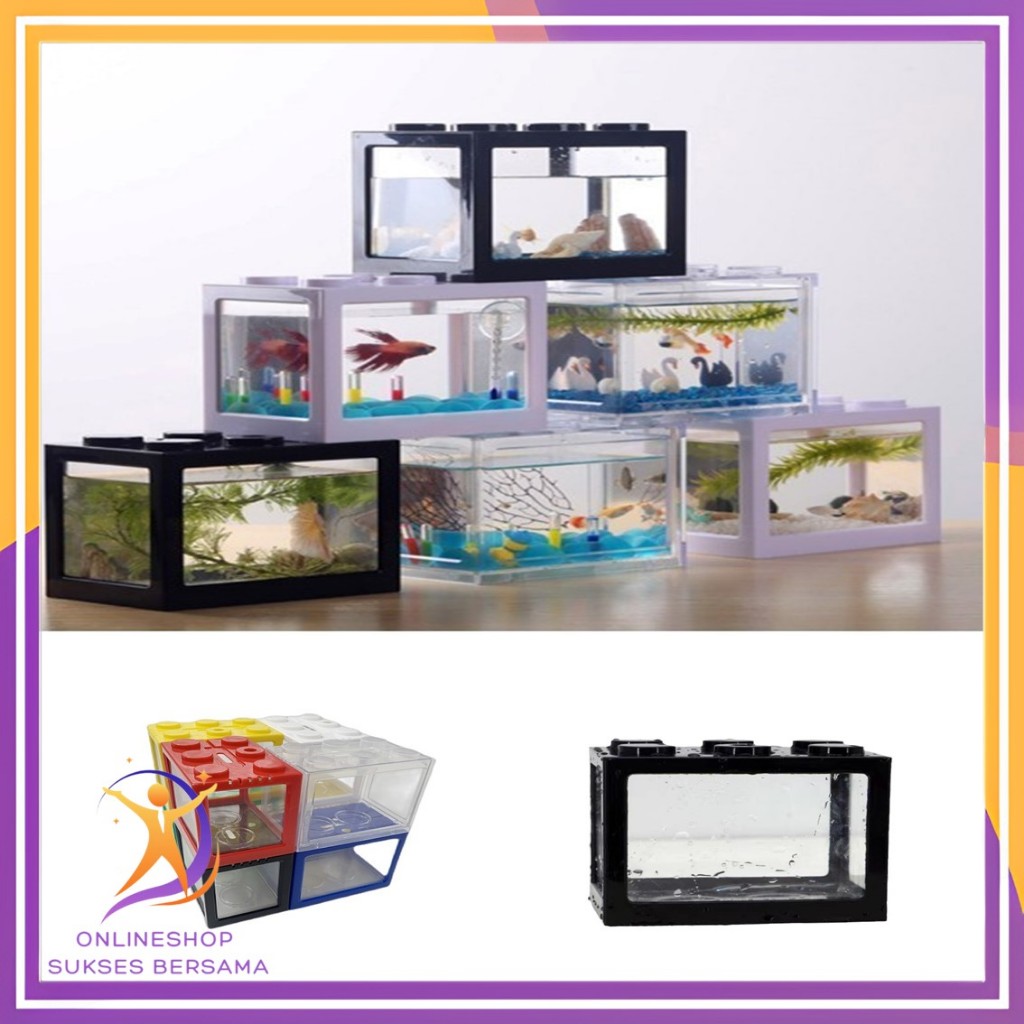 Jual OSB Akuarium Ikan Hias Akrilik Aquarium Mini Acrylic 12x8cm ...