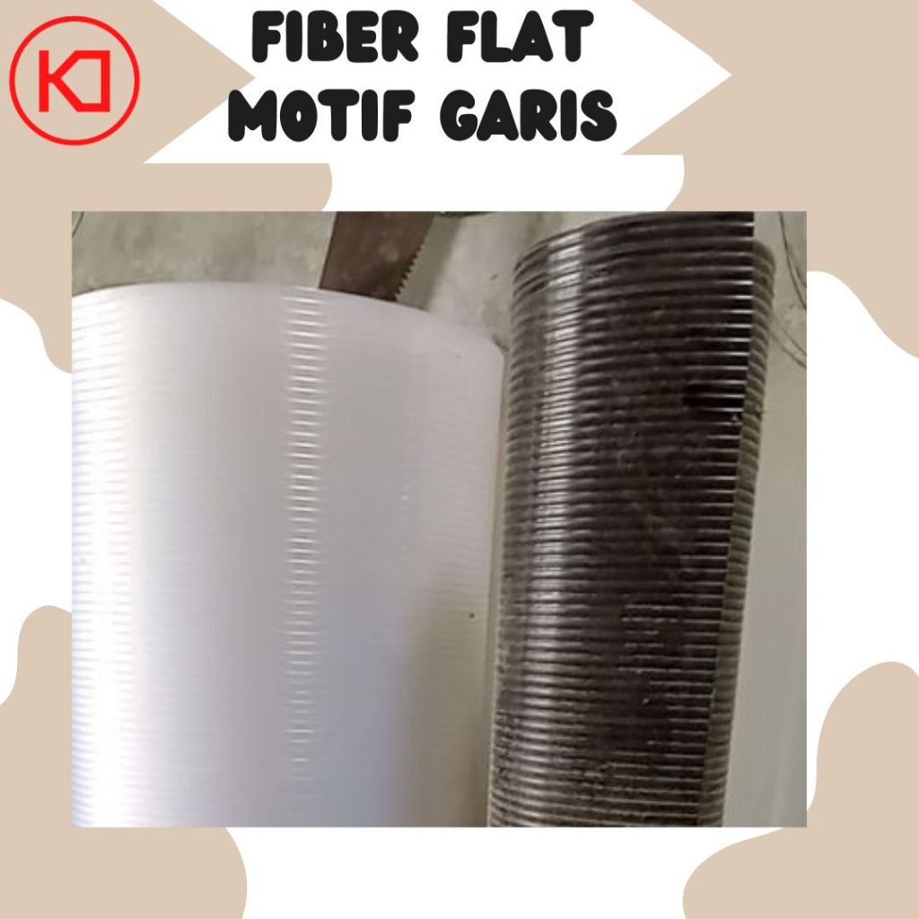 Jual FIBER FLAT MOTIF GARIS (HARGA PER METER) | Shopee Indonesia