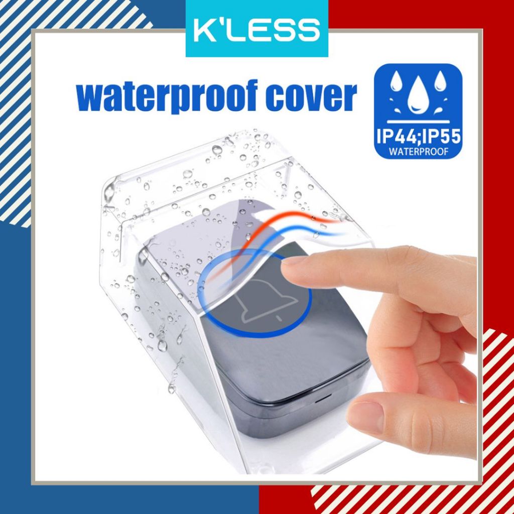 Jual Tutup Pelindung Rain Cover Bel Pintu Rumah Wireless Door Bell ...