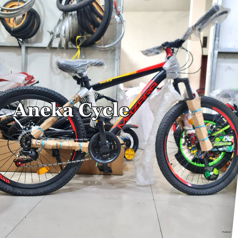 Jual Sepeda MTB Sepeda Gunung Mountain Bike Mazara 24 Inch | Shopee Indonesia