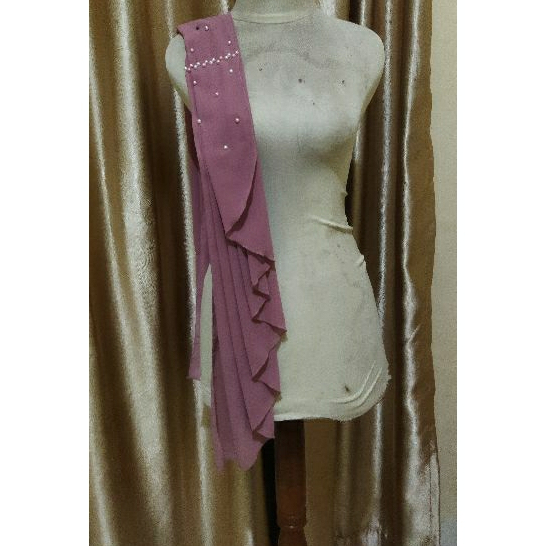 Jual Selendang Kebaya tulle Polos Murah Ecer Dan Grosir Ukuran 2 Meter ...