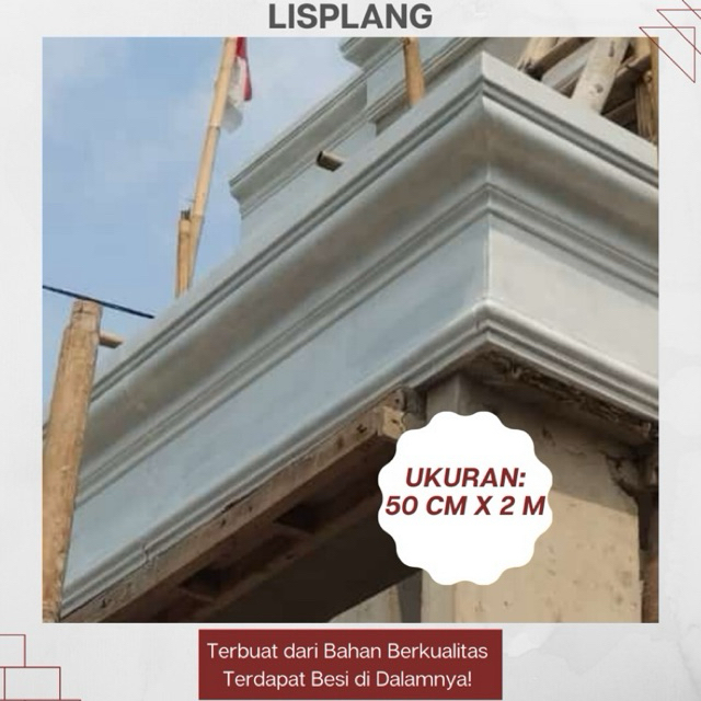 Jual Lisplang beton 50 cm x 2 m / lisplang beton, lisplang, lisplang ...