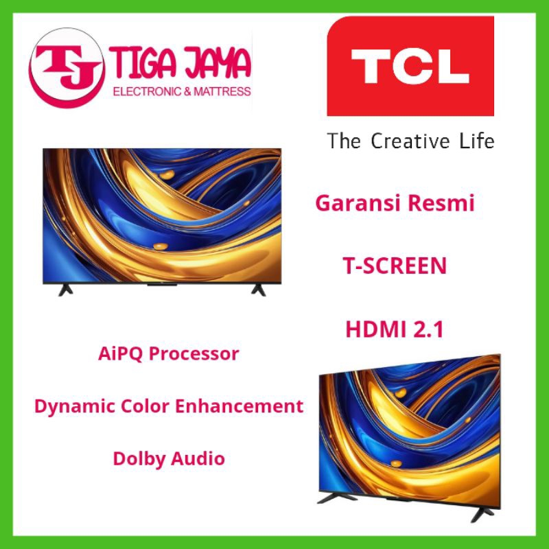 Jual TCL 55P655 LED TV 55 INCH 4K UHD GOOGLE TV 55 P655 | Shopee Indonesia