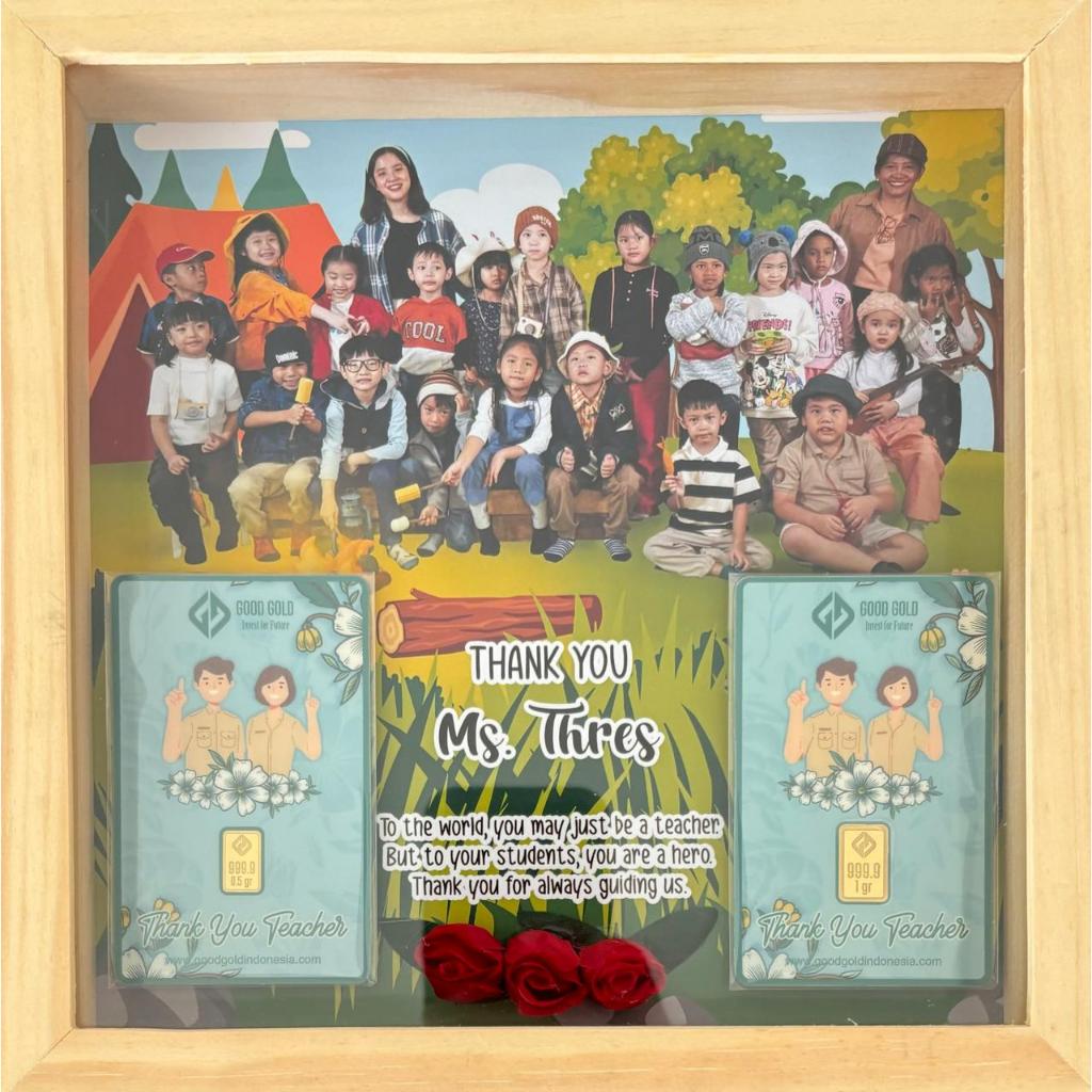 Jual Good Gold Frame 3D Logam Mulia Custom Order | Shopee Indonesia