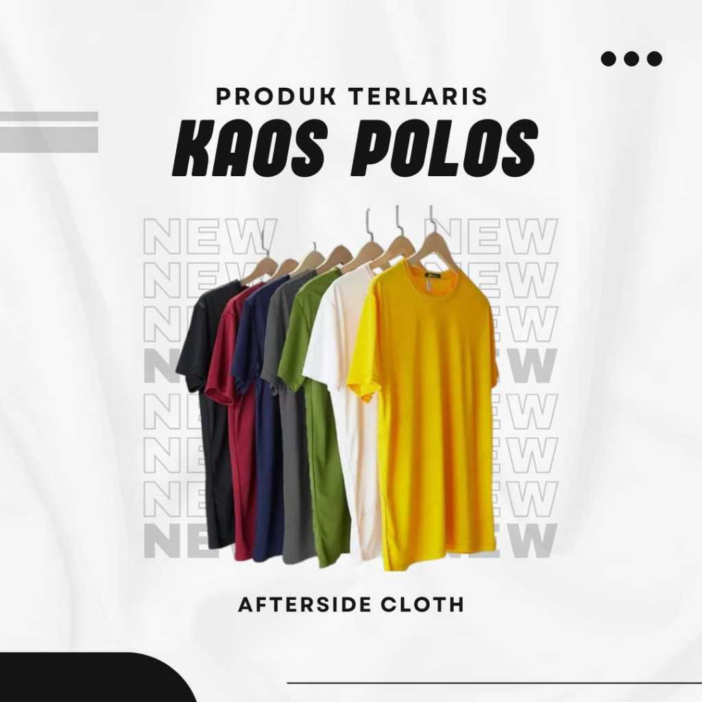 Jual kaos polos catton combed24 s 100% cotton bukan bahan pe/semi ...