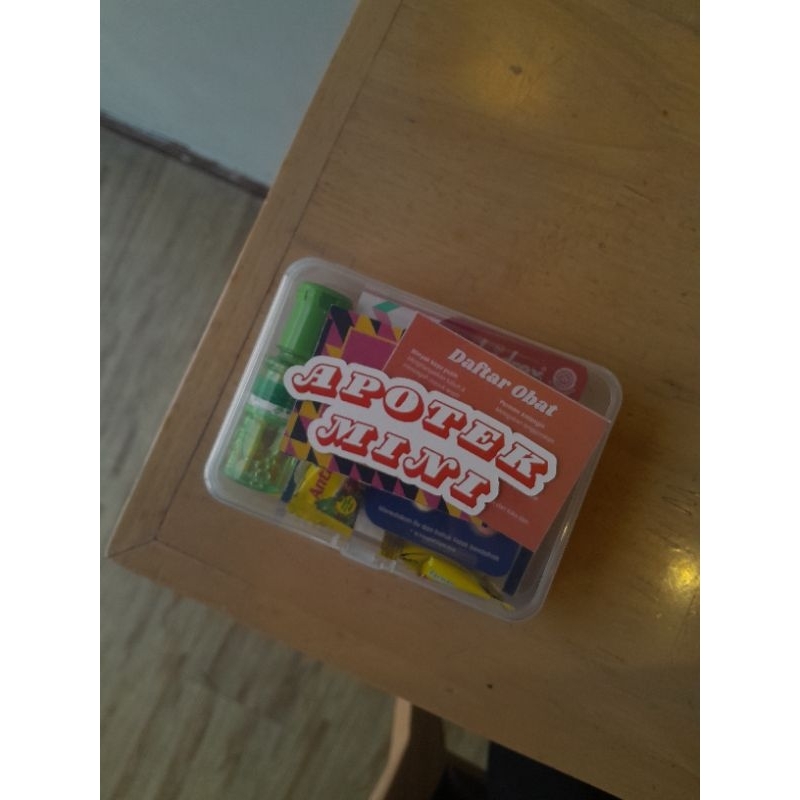 Jual Emergency Box | Apotek Obat Mini | Kado Apotek Mini | Kado Ulang ...