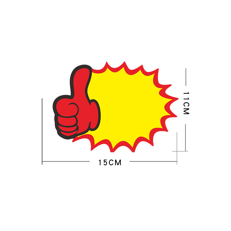 Jual [50 pcs] Kertas Penjepit Harga Label Harga Pop Card Price Tag ...