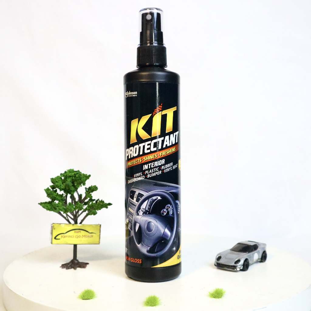 Jual KIT Protectant High Gloss 270ml Pump Fresh Orange Interior Cleaner ...