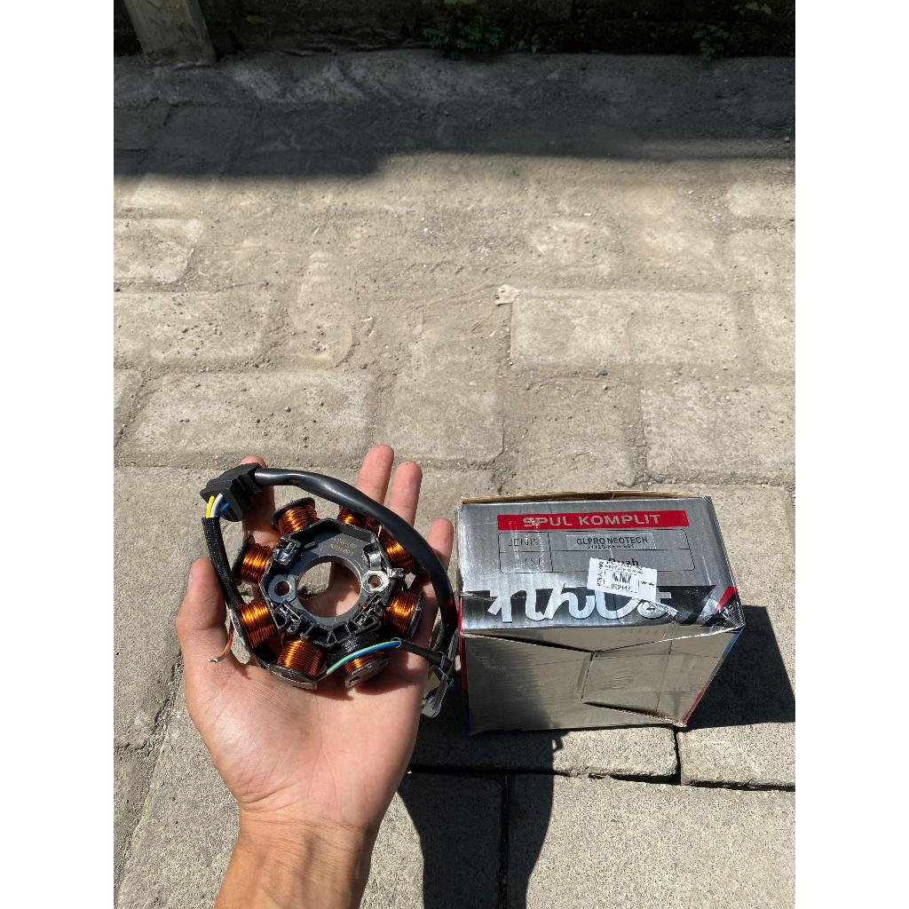 Jual SPULL SPOOL SPUL ASSY STATOR HONDA GL PRO NEOTECH NEOTEK ORIGINAL PRODUK CHOHO | Shopee ...