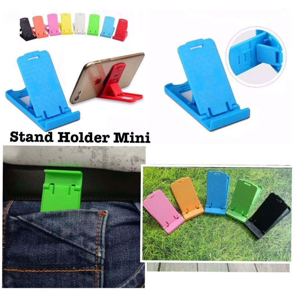 Jual DUDUKAN HP MINI / Stand HOlder /Standing Phone | Shopee Indonesia