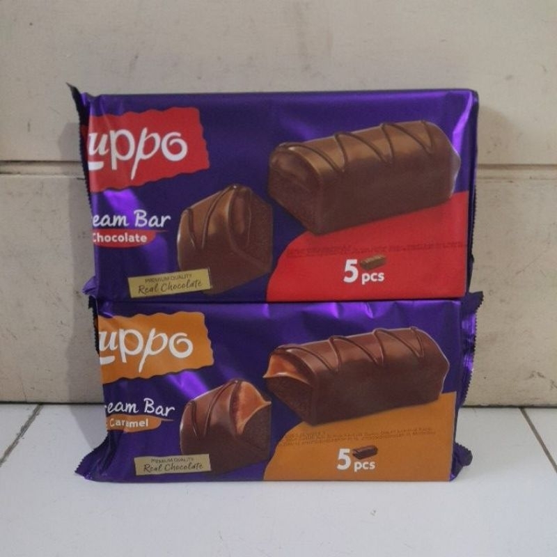 Jual luppo dream bar chocolate / caramel 150gr (isi 5pcs) | Shopee ...