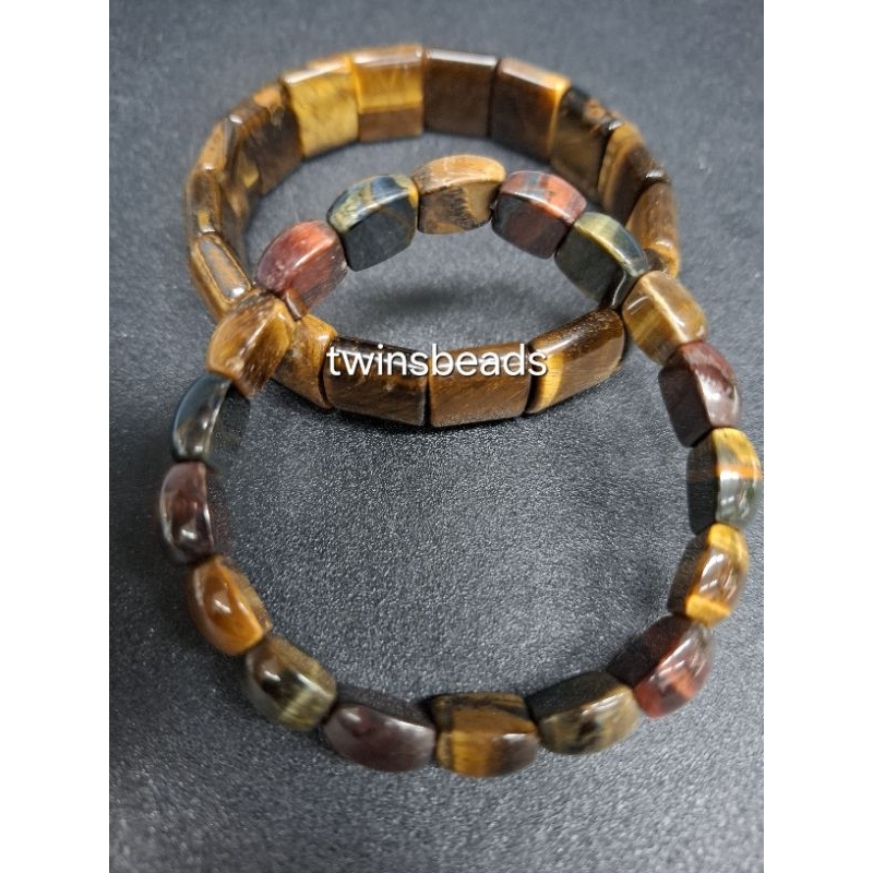 Jual Gelang Batu Alam Tyger Eye/Biduri Sepah | Shopee Indonesia