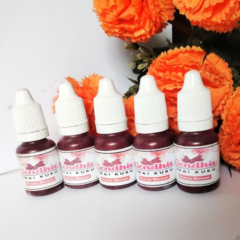Jual Henna Muslimah GENDHIS Warna MARON sah untuk Sholat Marun Maroon ...