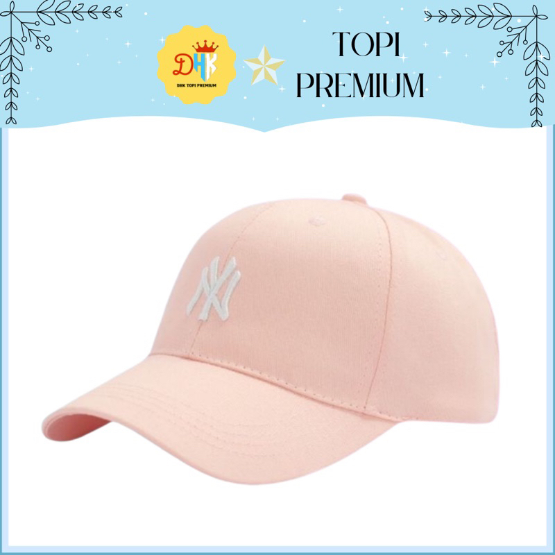 Jual DHK Topi Cewek Cowok Ny Polos Import Premium Unisex. | Shopee ...