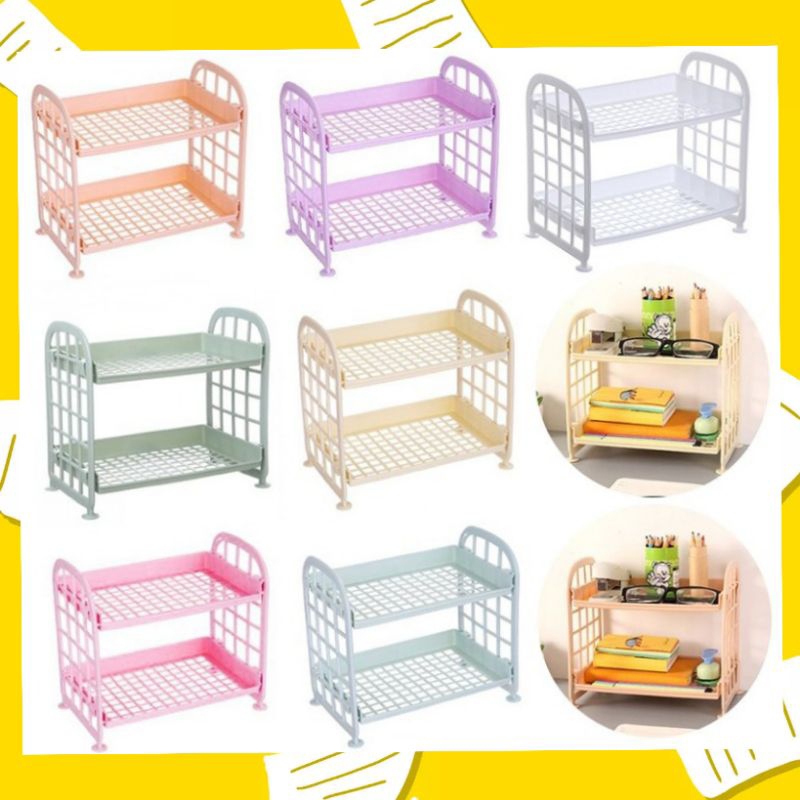 Jual RAK 2 SUSUN DAPUR / RAK MINI PLASTIK 2 SUSUN / RAK 2 SUSUN ...