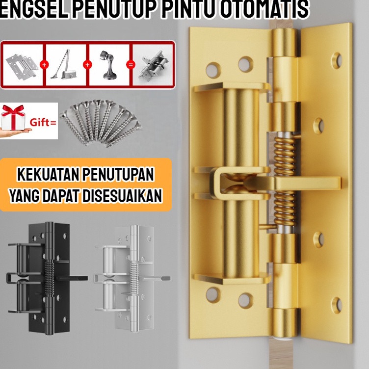 Jual Diskon sekarang Engsel Pintu Otomatis Spring Door Closer Engsel ...
