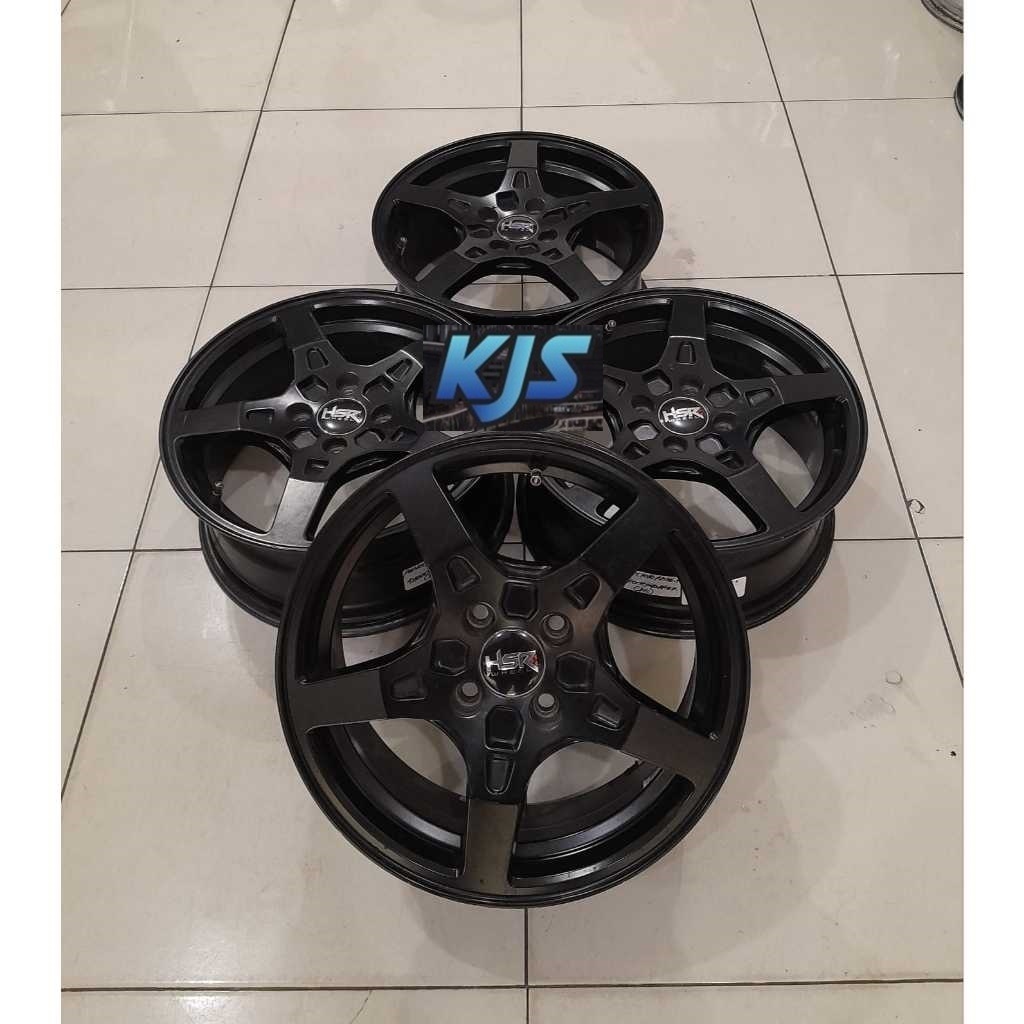 Jual Velg Mobil Racing Bekas Ring 15 HSR Pente Pcd 4x100 R15 Buat Calya Agya Brio Sigra Ayla ...