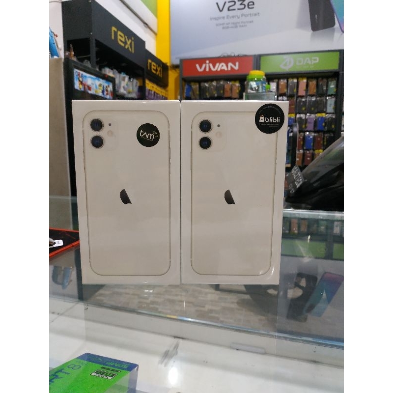 Jual IPHONE 11 64 GARANSI RESMI IBOX TAM PA/A SA/A PUTIH WHITE | Shopee ...