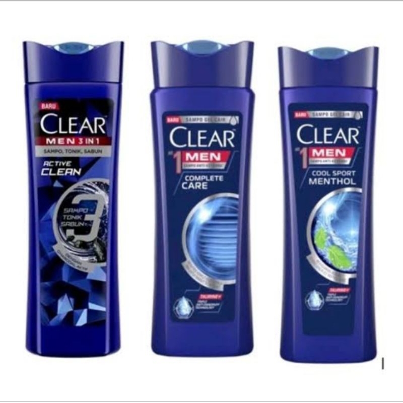 Jual CLEAR MEN SHAMPOO 160ML | Shopee Indonesia
