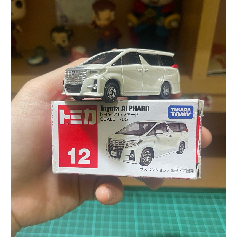 Jual Miniatur Mobil Mainan Vehicle amodel Diecast Takara Tomy Tomika No.12 Toyota Alphard Scale ...